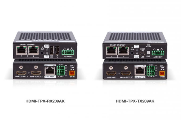 Les nouveaux extenders Lightware TPX 209 point à point avec sortie HDMI ...