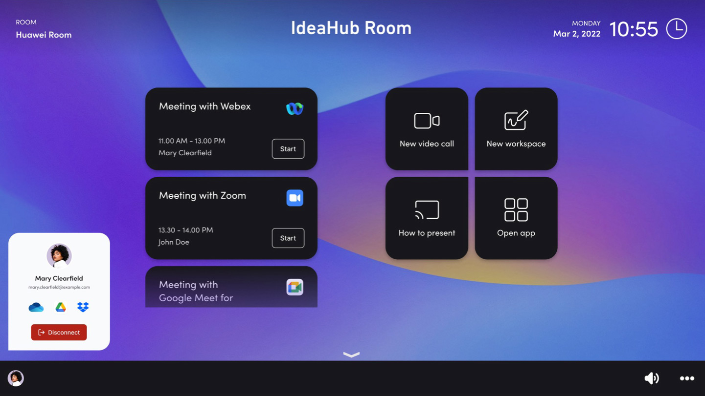 Huawei IdeaHub Room : une plateforme unifiée de visioconférence dans un ...